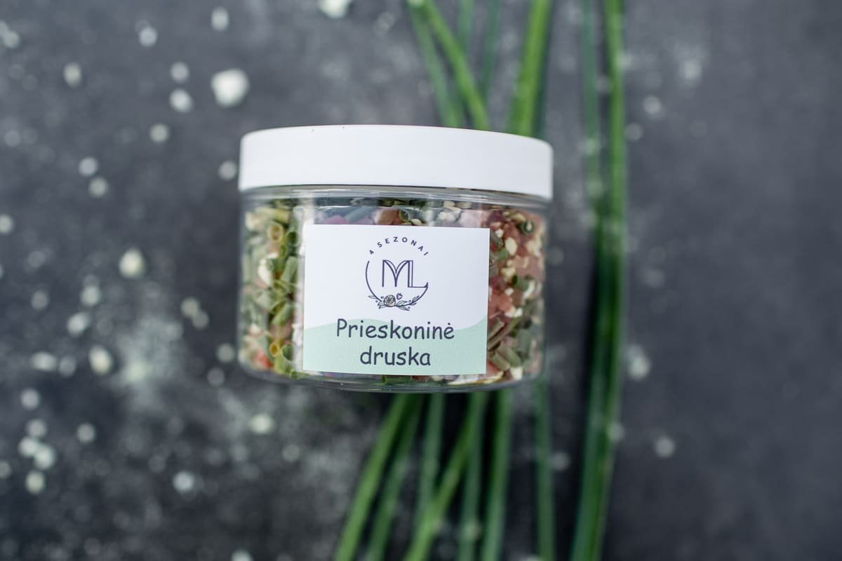 Česnakinės druskos papildymas - 4sezonai